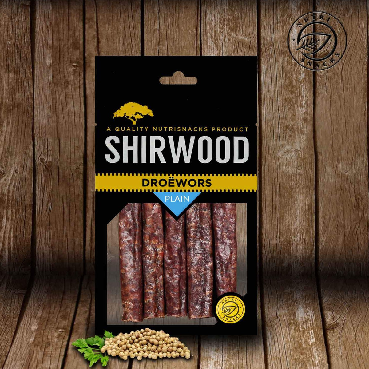 Droëwors Plain 100g Packet | NUTRISNACKS