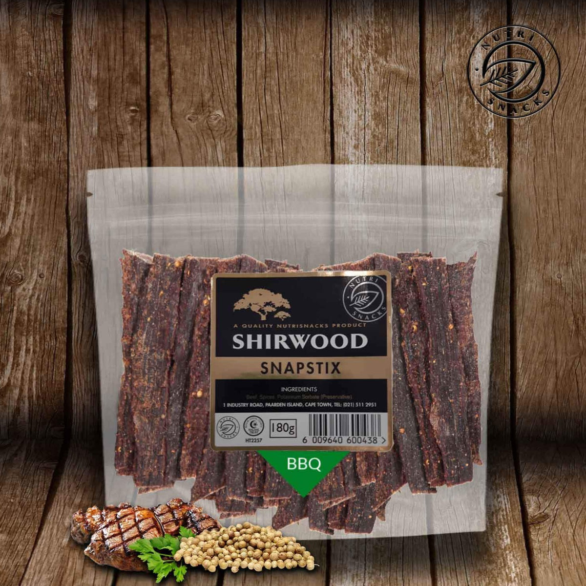 Snapstix 180g BBQ | NUTRISNACKS